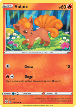 Vulpix #006/073 | Champion's Path | Pokémon | Rare Candy